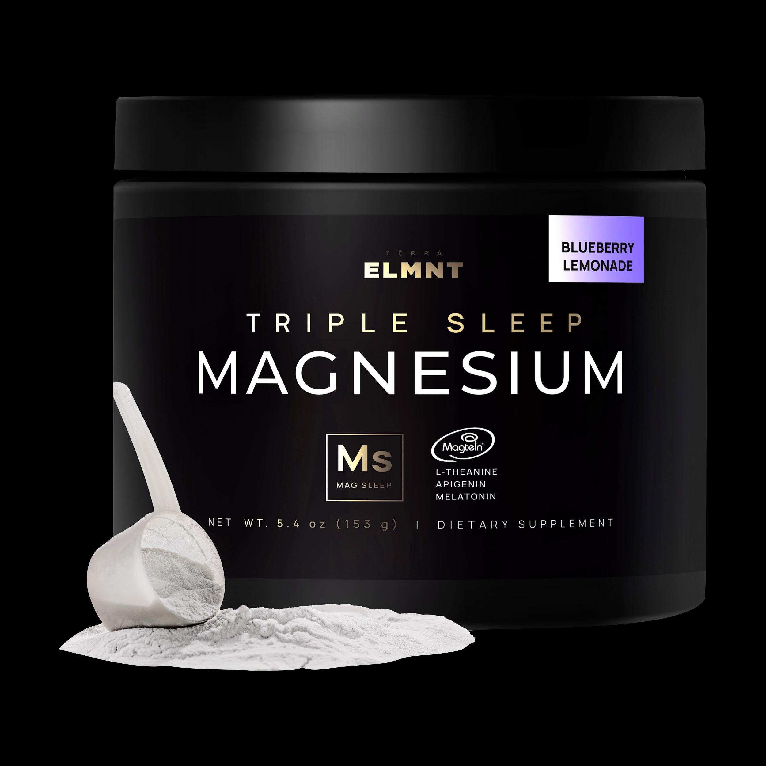 Triple Sleep Magnesium L-Threonate Powder | Blueberry Lemonade – ELMNT ...
